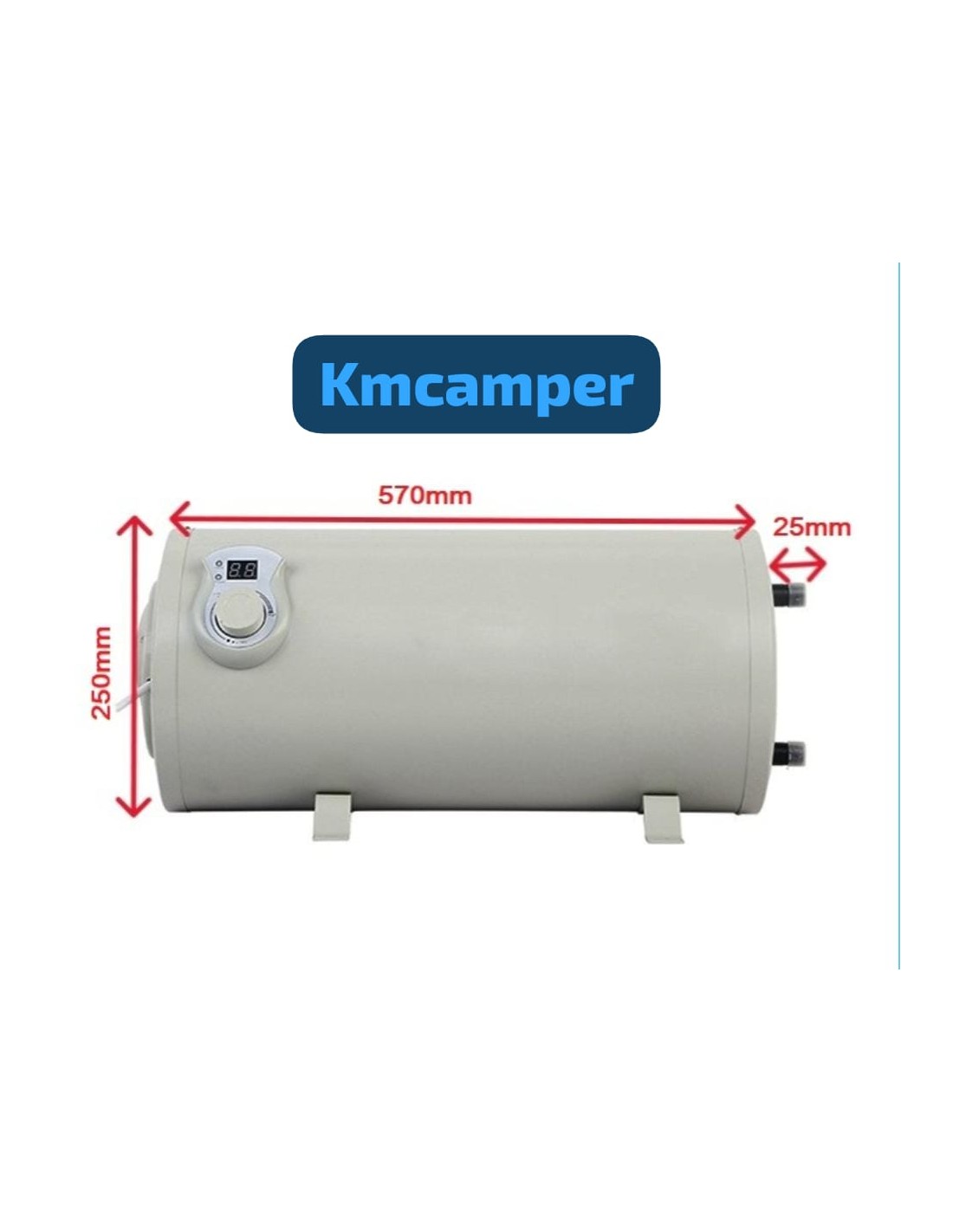 BOILER PRESIÓN CZ 12V/200W 10L AUTOCARAVANA-CAMPER-CARAVANA